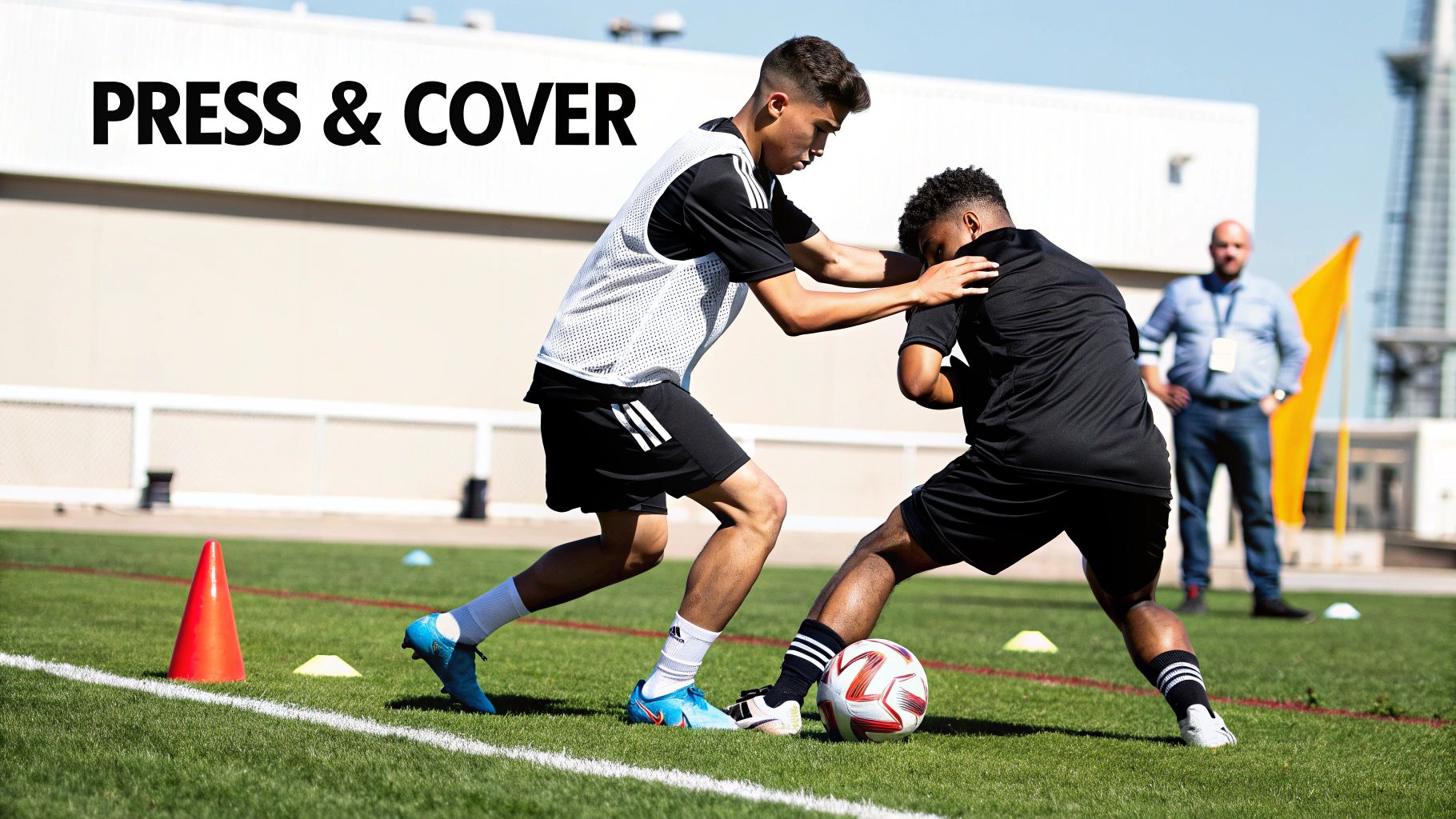 8 Crucial Defence Football Drills for a Solid Backline – SoccerWares