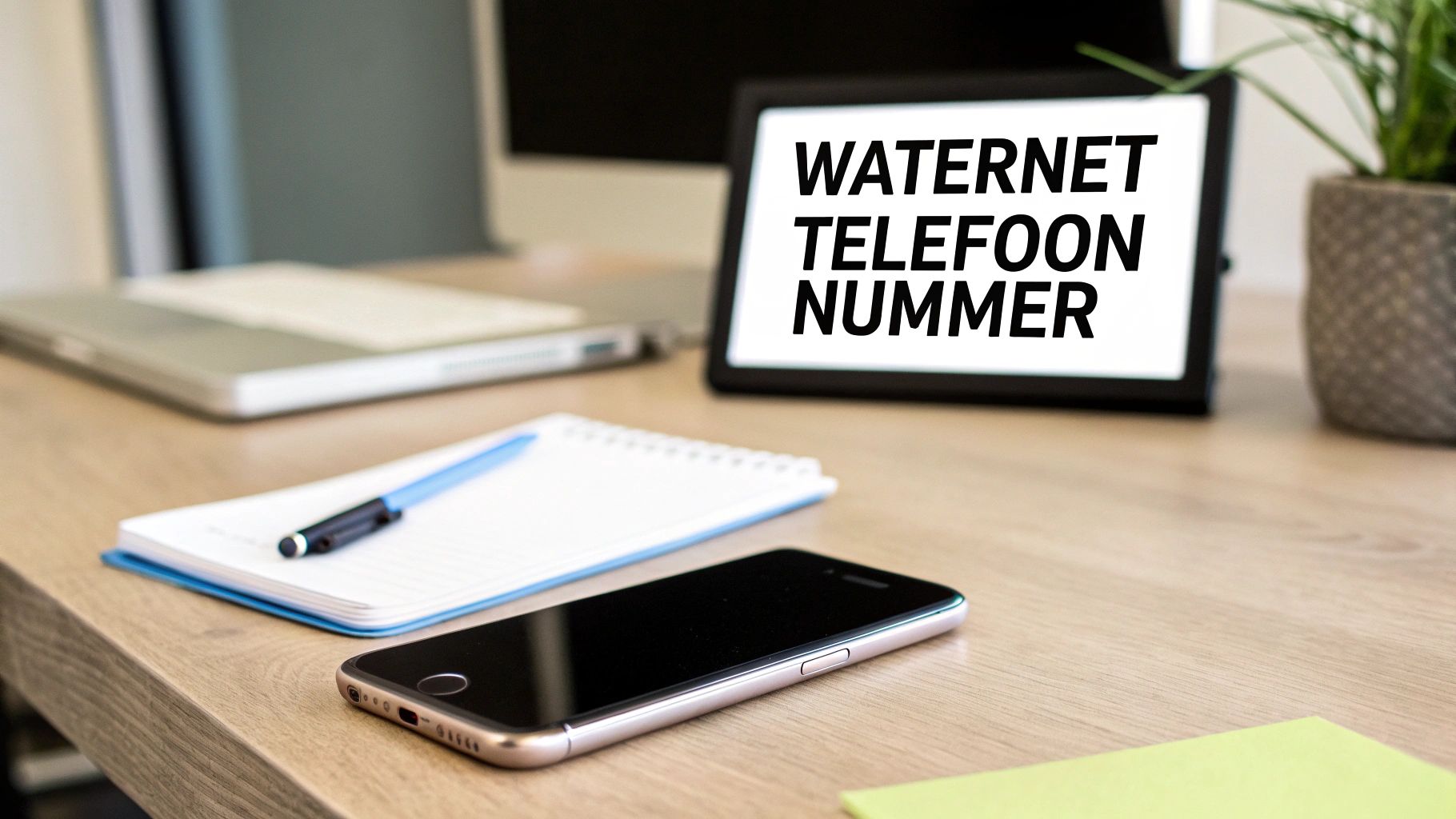 Vind direct het Waternet telefoon nummer en alle contactgegevens