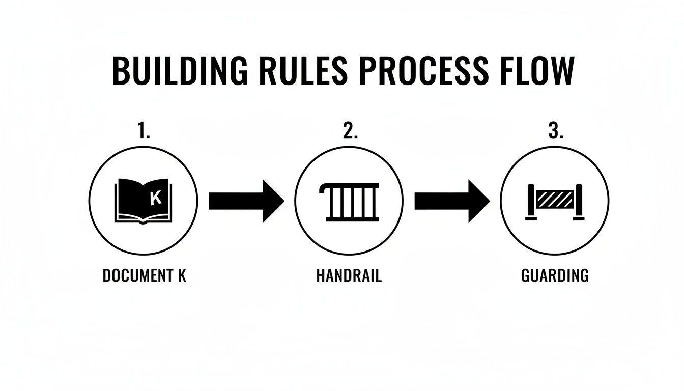 Staircase Handrail Height UK: Regulations Simplified