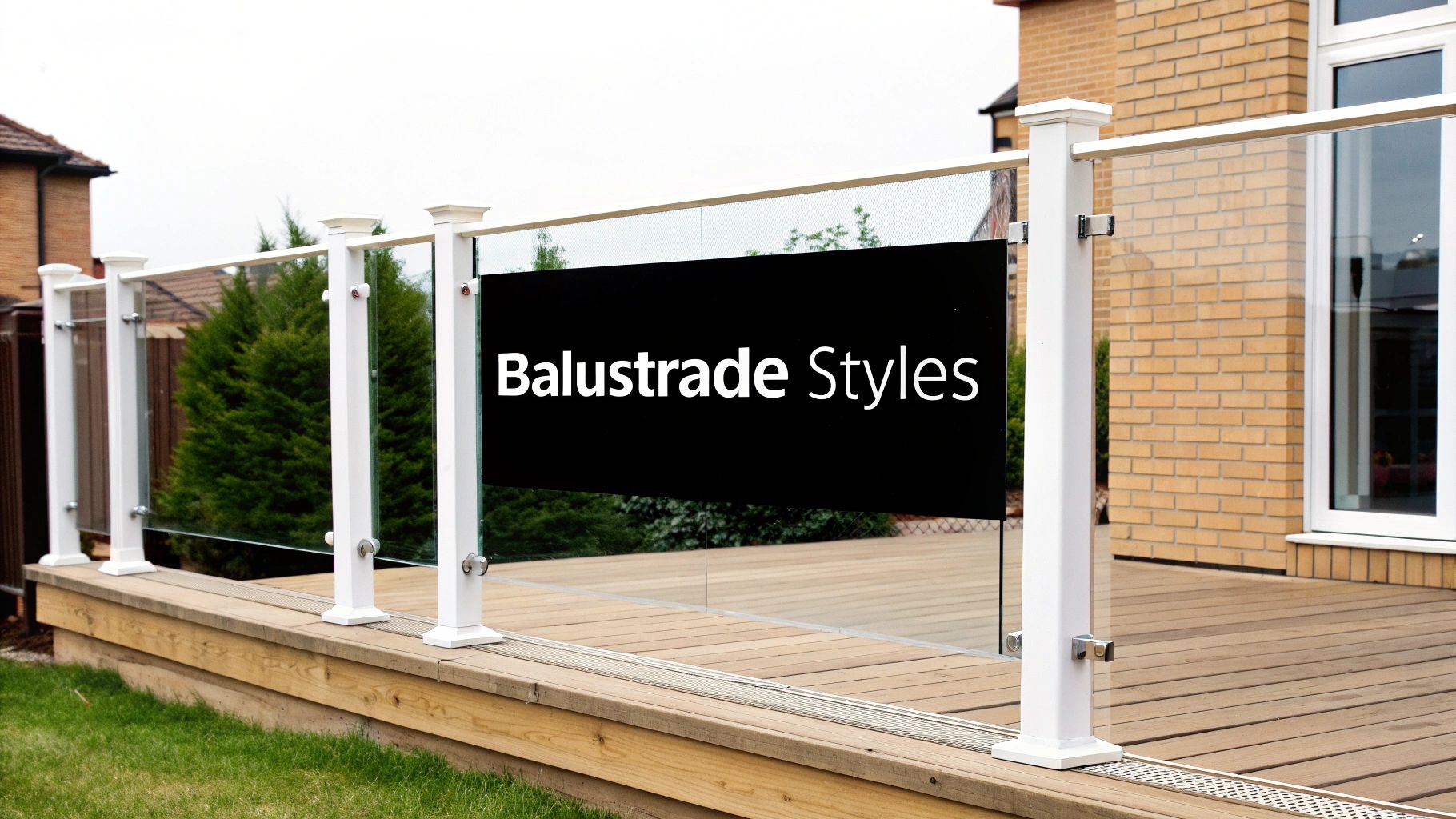 Your Guide to Glass Panels for Decks in the UK