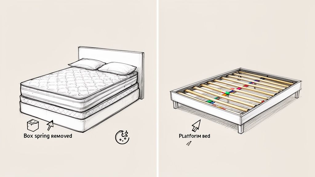 What Is a Platform Bed Frame and Why You Might Need One
