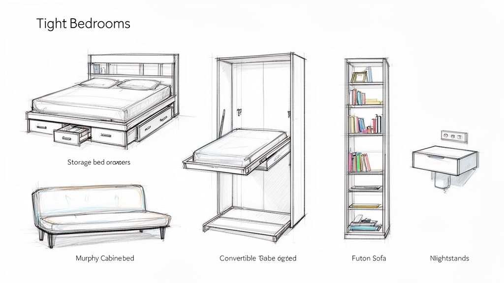 How to Arrange Furniture in Small Bedroom for Maximum Space