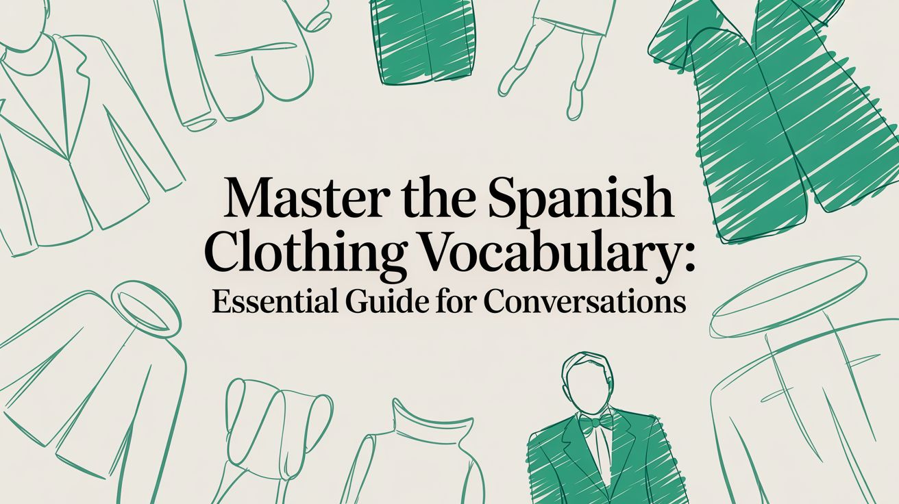 Master Spanish Clothing Vocabulary: An Essential Guide for Real ...