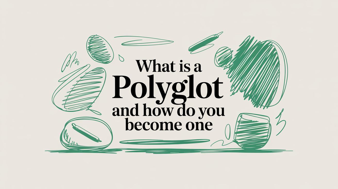 What Is a Polyglot and How Do You Become One | How to learn a language