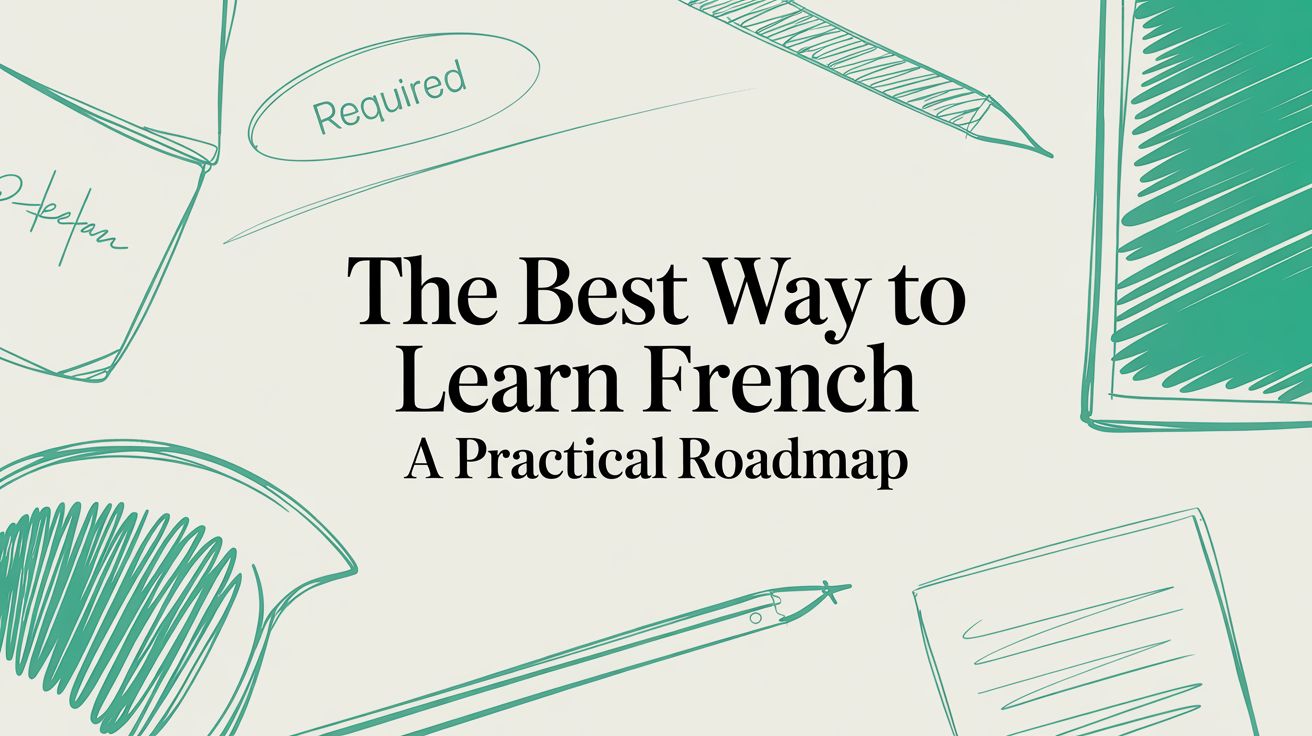 The Best Way to Learn French: A Practical Roadmap | How to learn a language