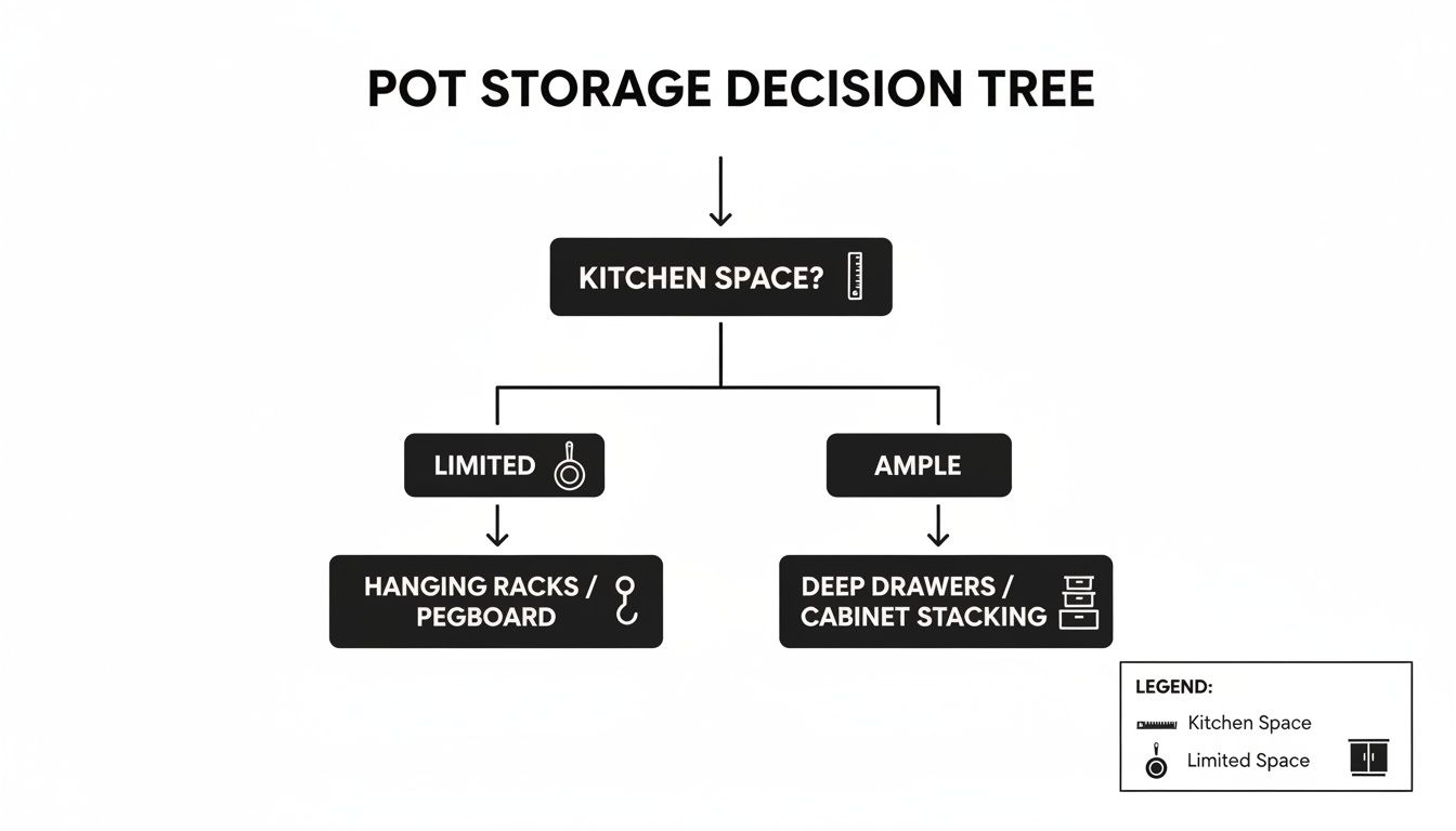 Clutter-Free Kitchen: Best Ways to Store Pots & Pans