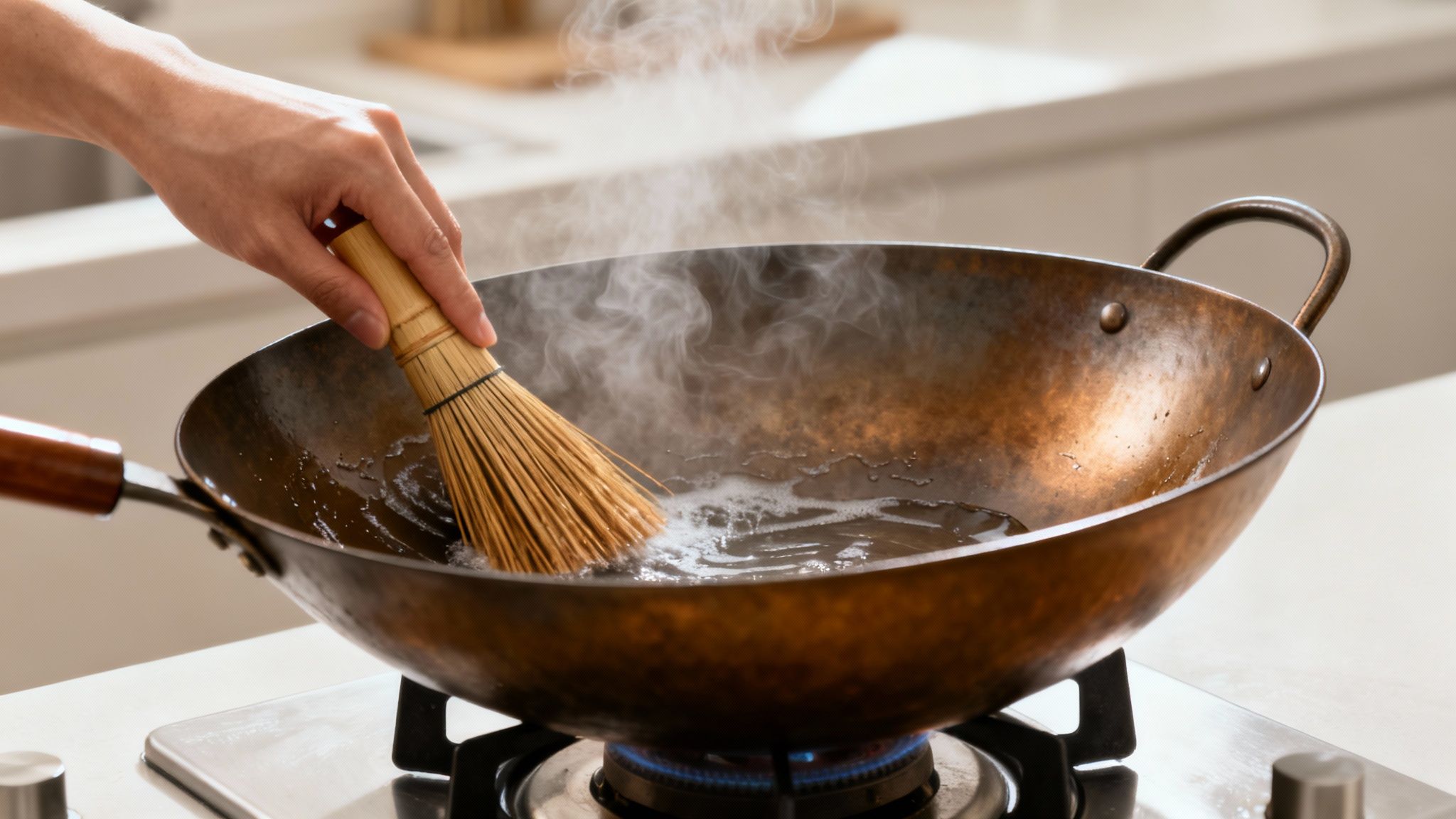 Clean Your Carbon Steel Wok in 5 Simple Steps