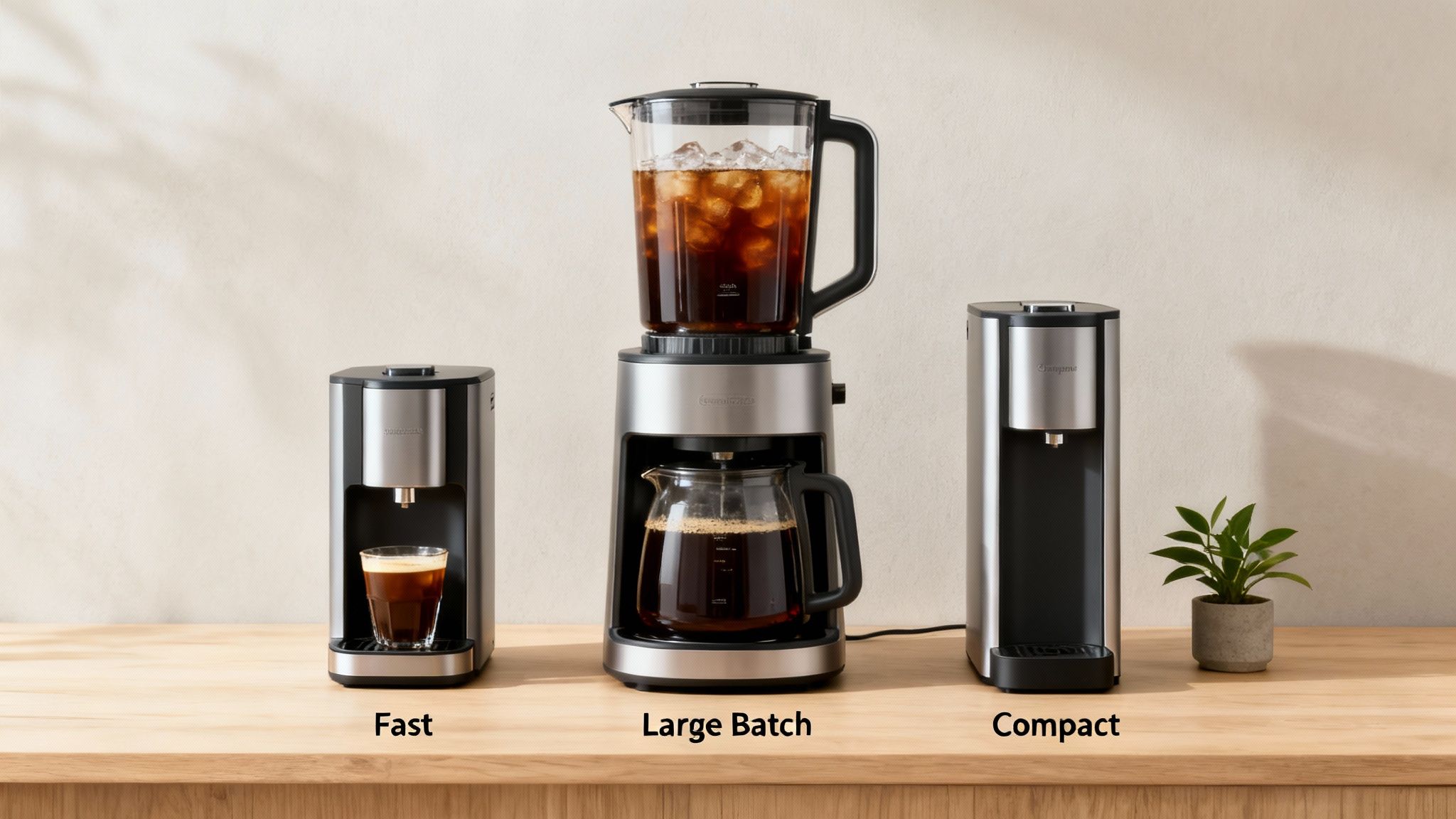 Finding the Iced Coffee Maker Best for Your Kitchen