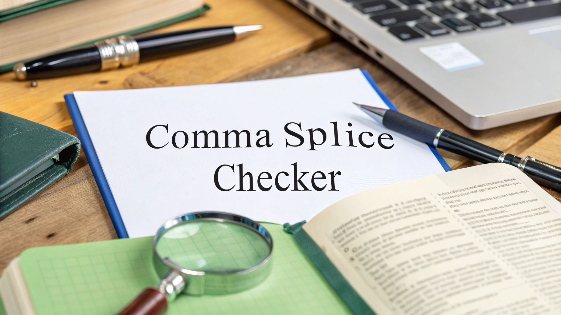 Master Your Writing with a Comma Splice Checker | Natural Write
