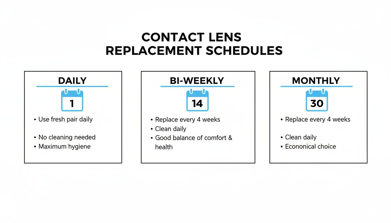 Soft Contact Lenses: soft contact lenses guide to Types, Materials, and ...