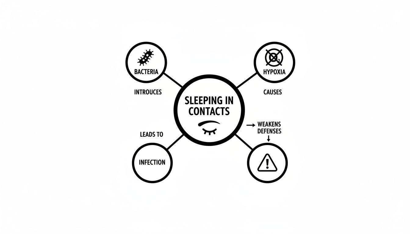 Can You Sleep With Contacts? An Eye Doctor's Honest Guide