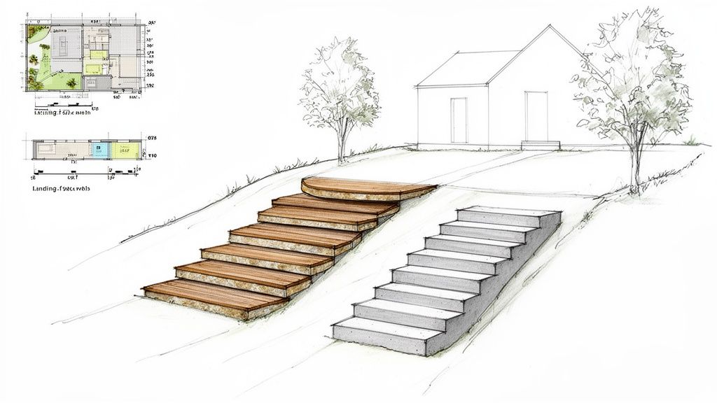 How to Build Steps Into a Hillside A DIY Guide