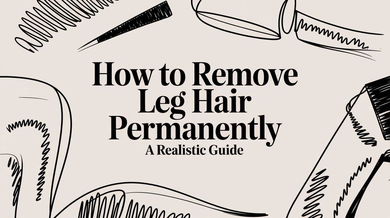 How to Remove Leg Hair Permanently a Realistic Guide