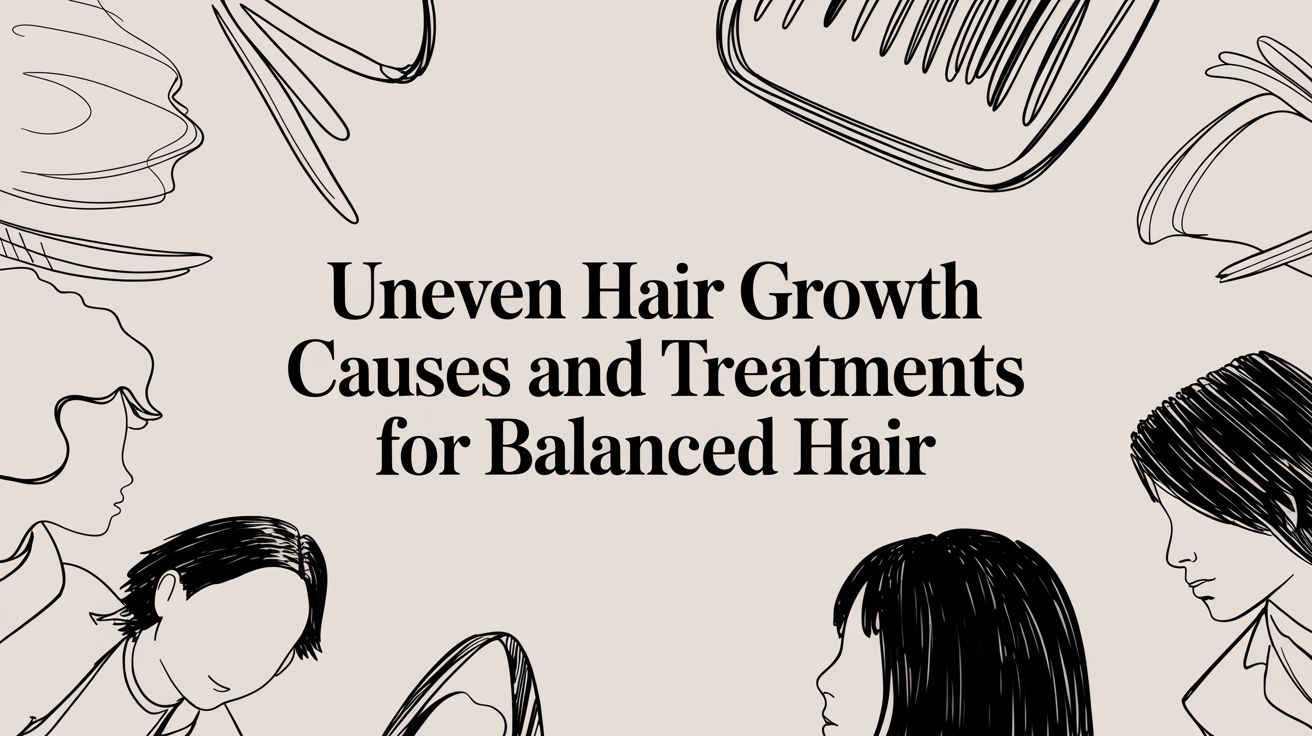 Uneven Hair Growth Causes And Treatments For Balanced Hair