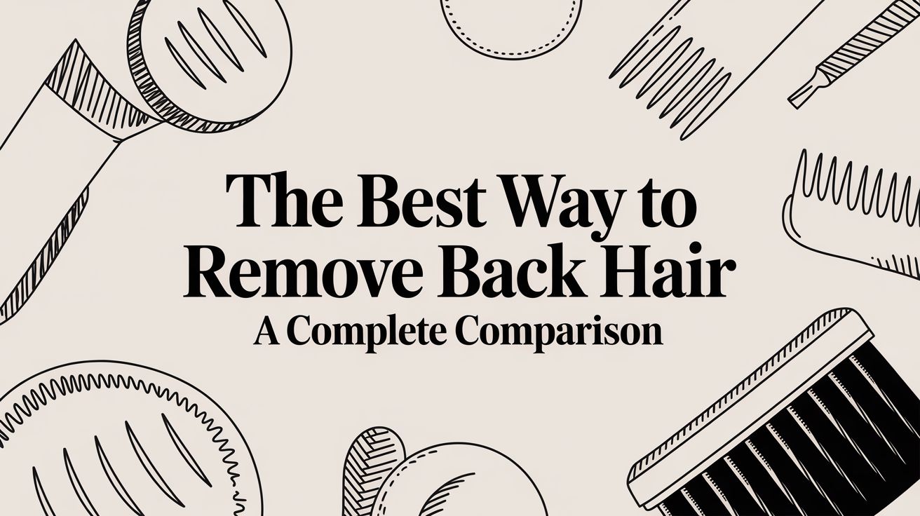 The Best Way to Remove Back Hair A Complete Comparison
