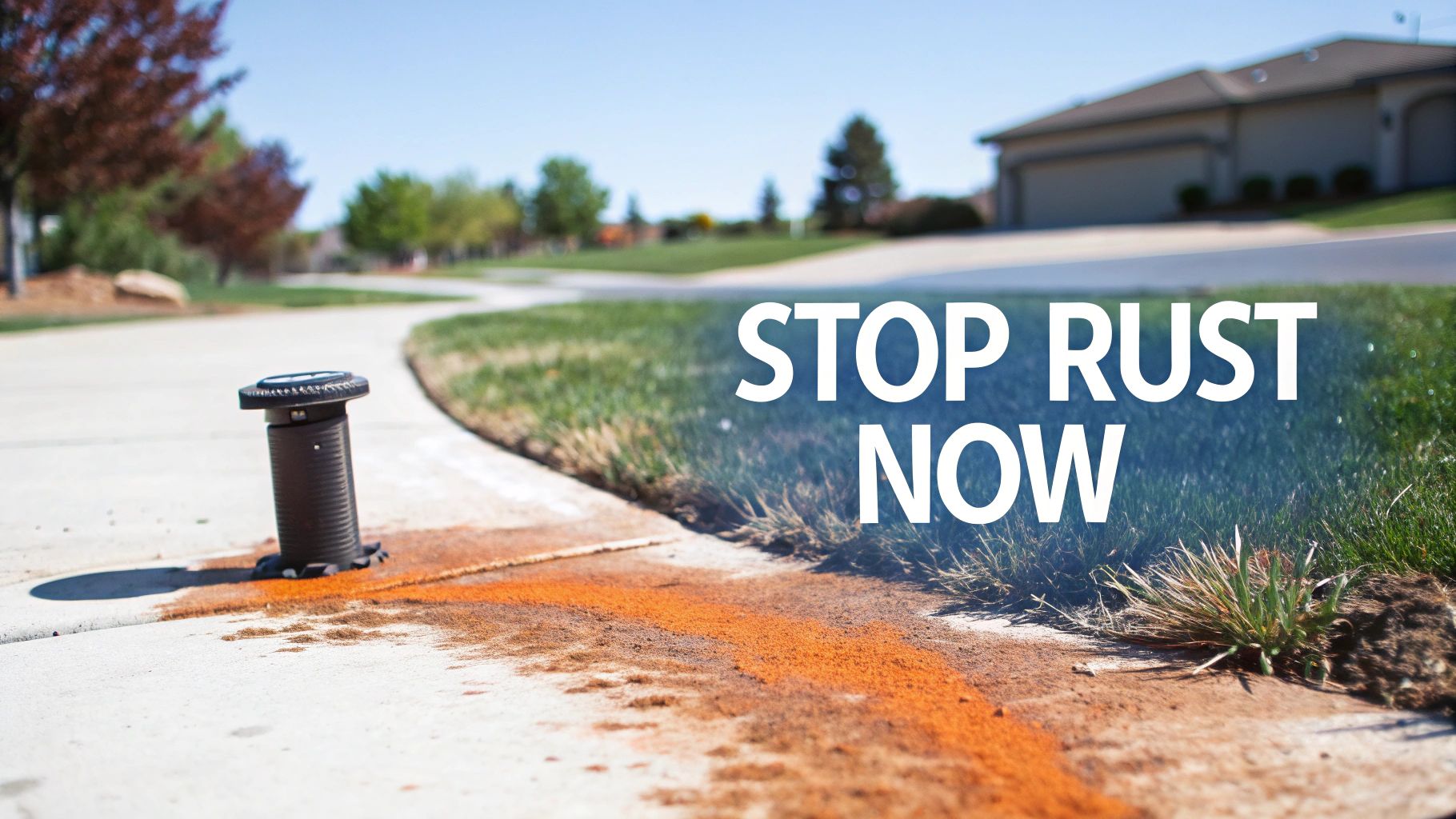 How to Remove Rust Stains from Concrete Like a Pro