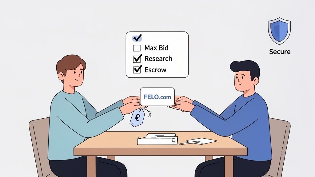 Your Guide to Finding and Valuing a 4 Letters Domain