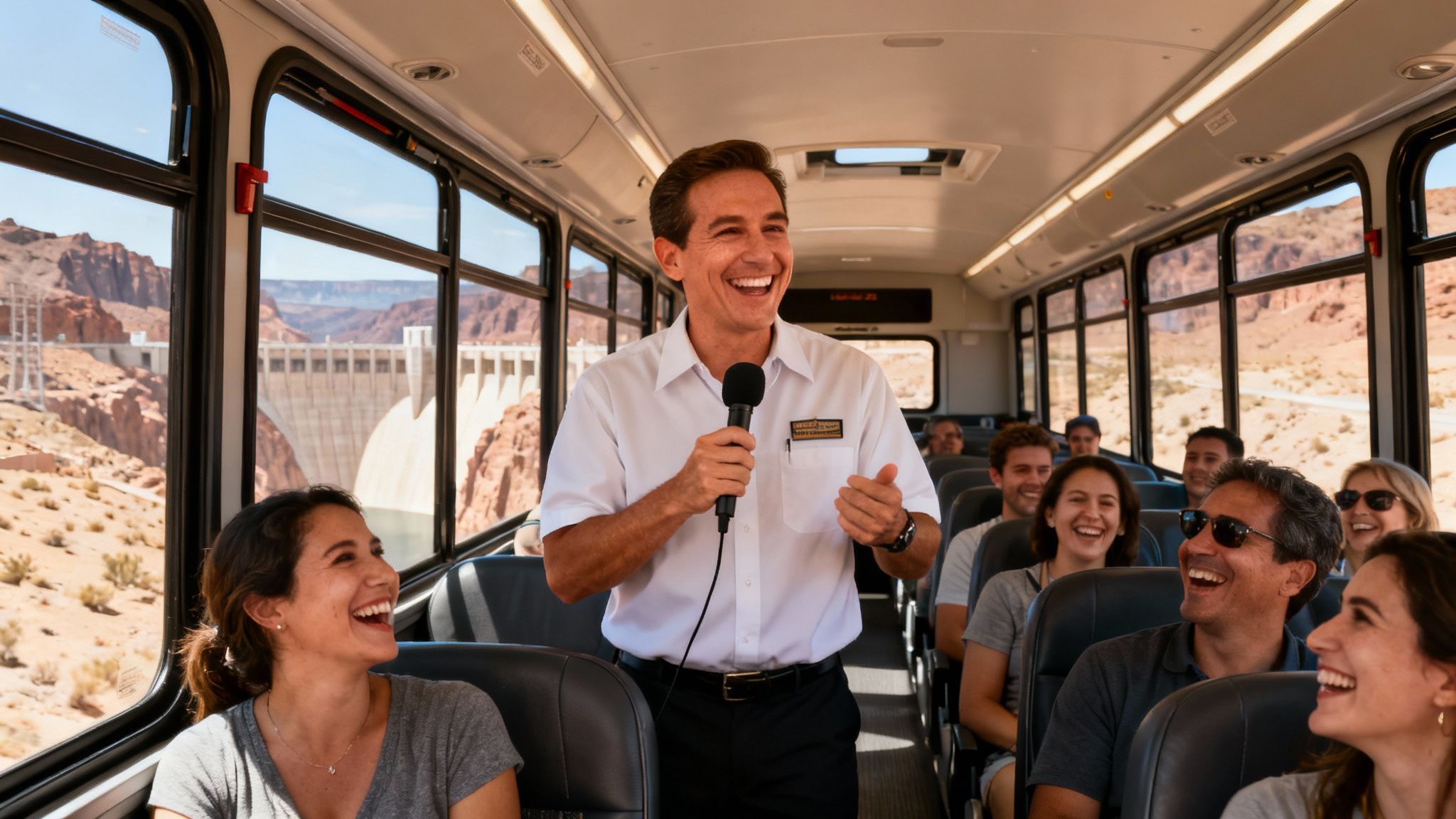 A Fun Hoover Dam Tour From Las Vegas You Won't Forget - Comedy on Deck ...