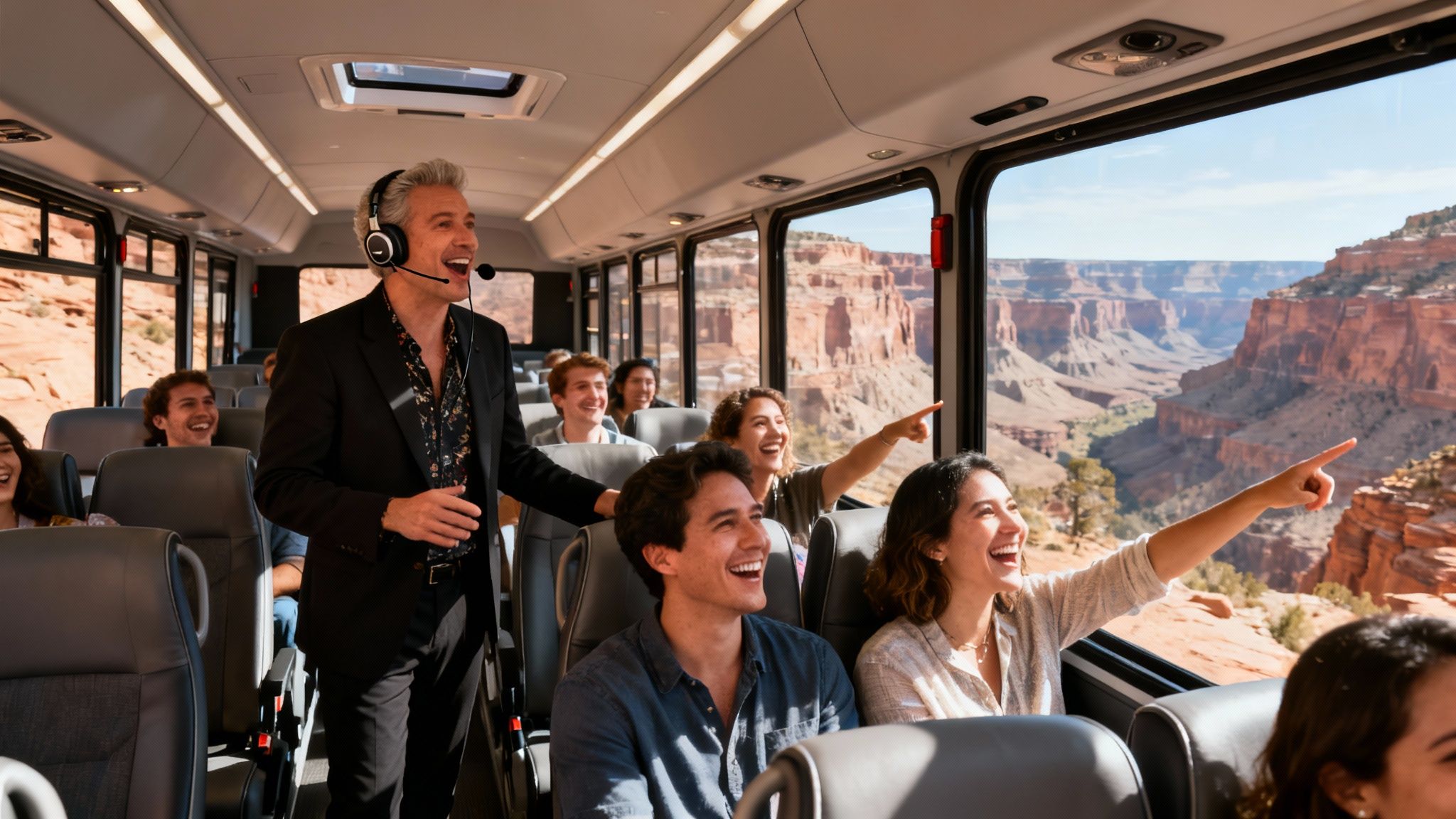 The Best Bus Tours to Grand Canyon from Las Vegas - Comedy on Deck ...