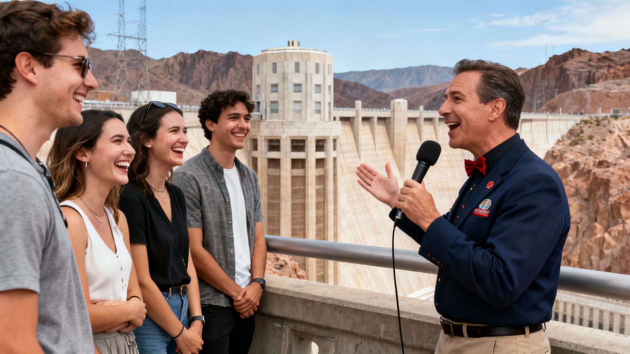 Best Hoover Dam Tours Las Vegas Visitors Love - Comedy on Deck Grand ...