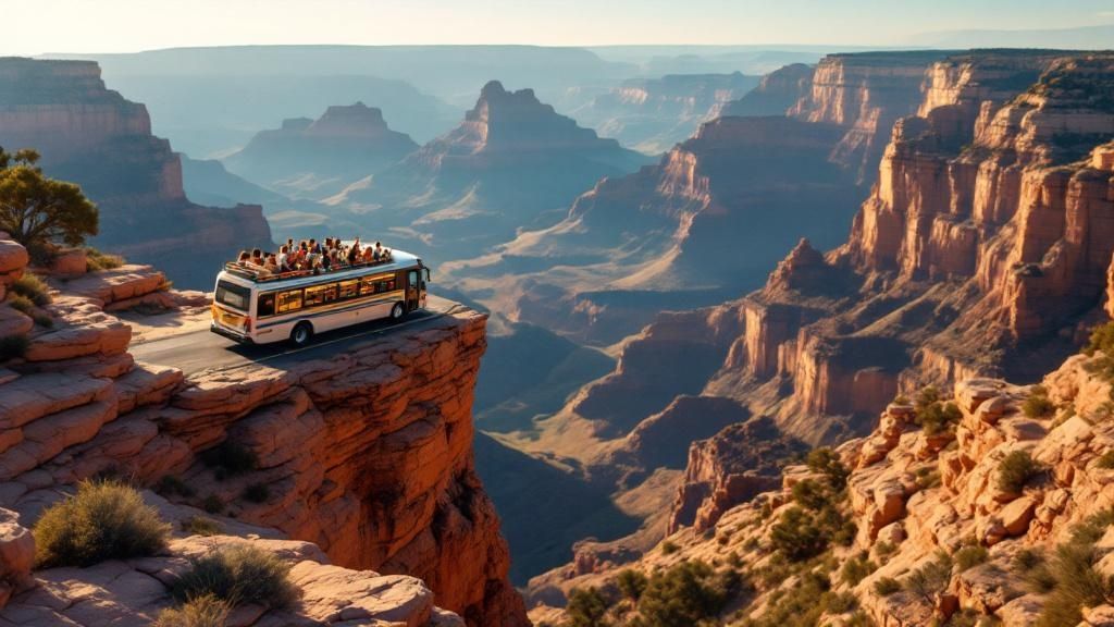 Unforgettable Grand Canyon Bus Tours from Vegas - Comedy on Deck Grand ...