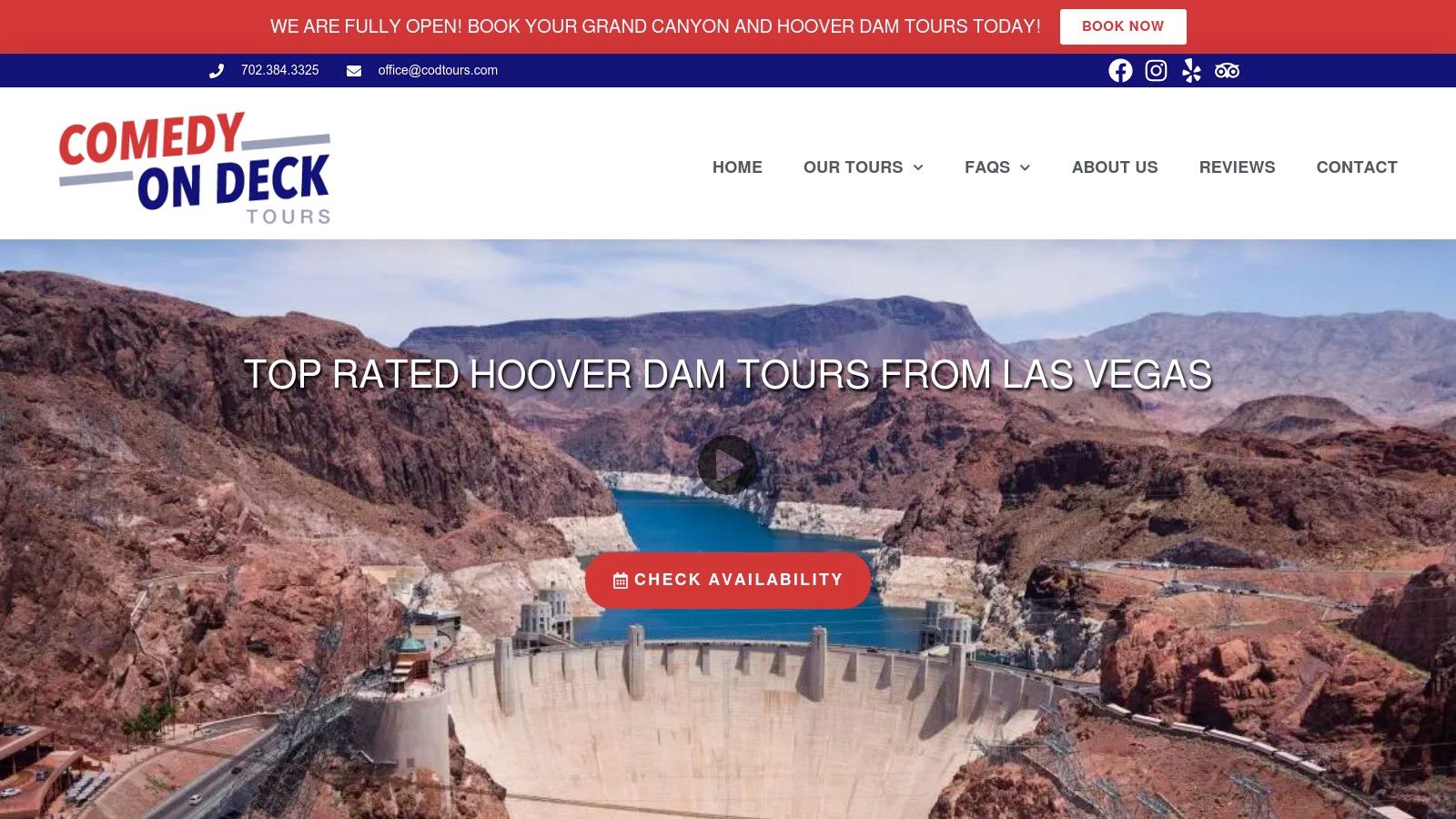 7 Dam Good Hoover Dam Tours from Las Vegas (2025 Review) - Comedy on ...