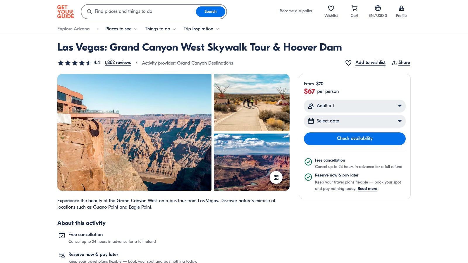 7 Best Grand Canyon Bus Tours From Vegas (2025's Hilarious Guide) - Comedy on Deck Grand Canyon ...