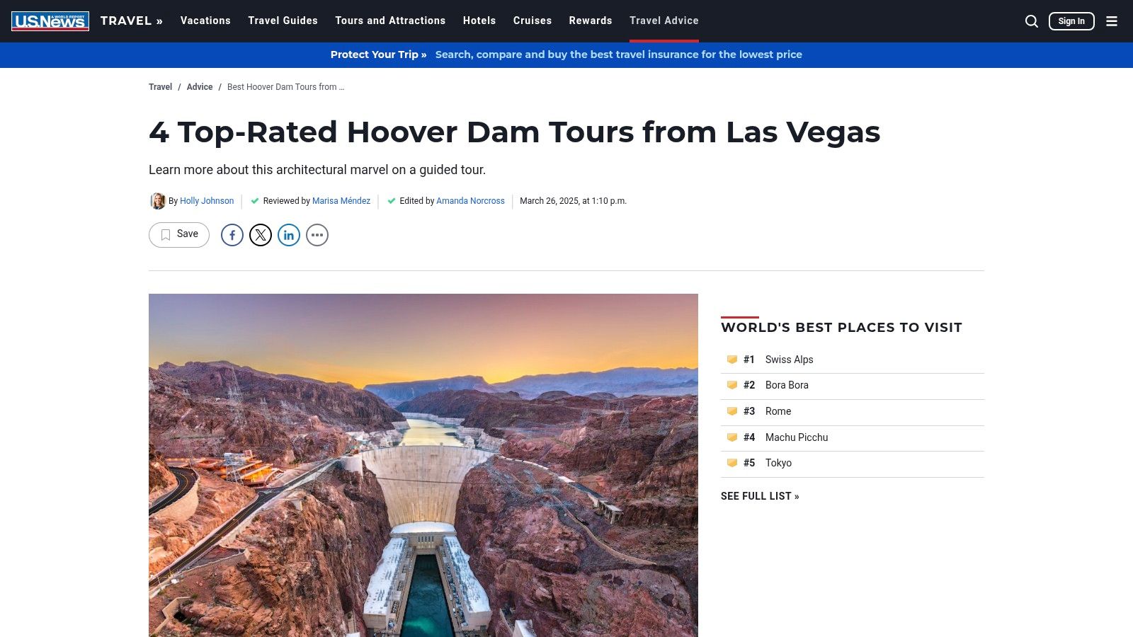 7 Best Hoover Dam Tours from Las Vegas (2025 Guide) - Comedy on Deck ...