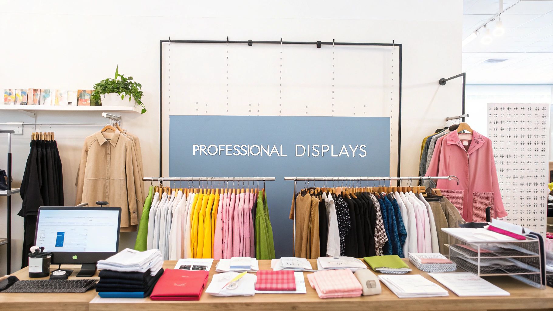 The Ultimate Guide to Wall Hanging Rails for Your Space - Display Guru ...