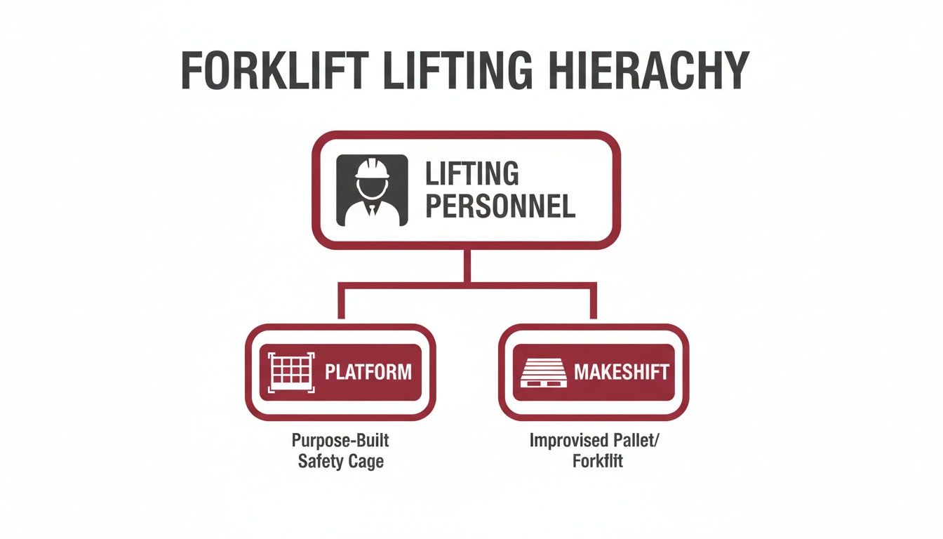 Forklift Work Platforms: A Manager's Guide to Safety and Efficiency