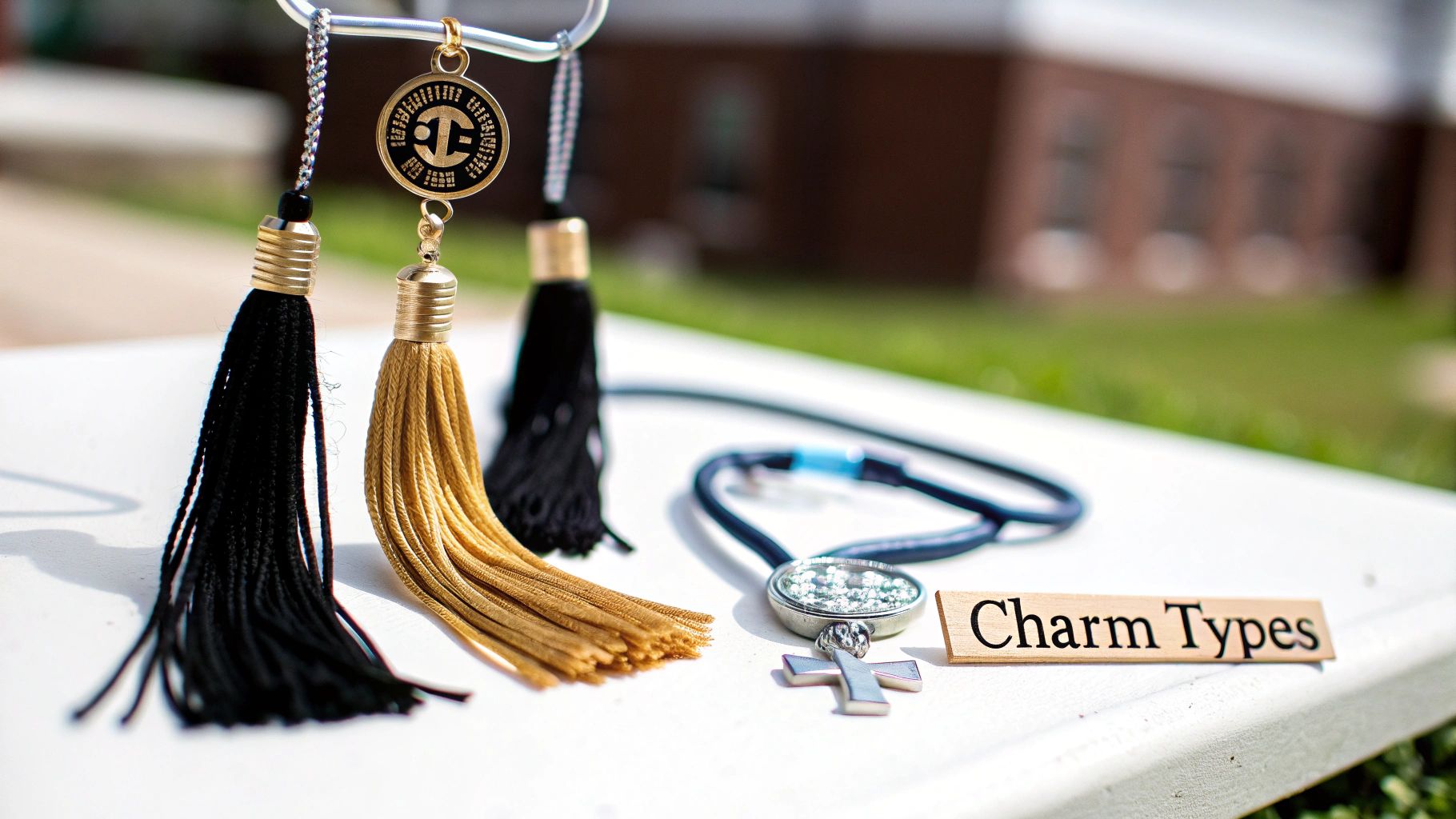 Your Guide to Tassel Charms Graduation Keepsakes – Graduation Cap and Gown