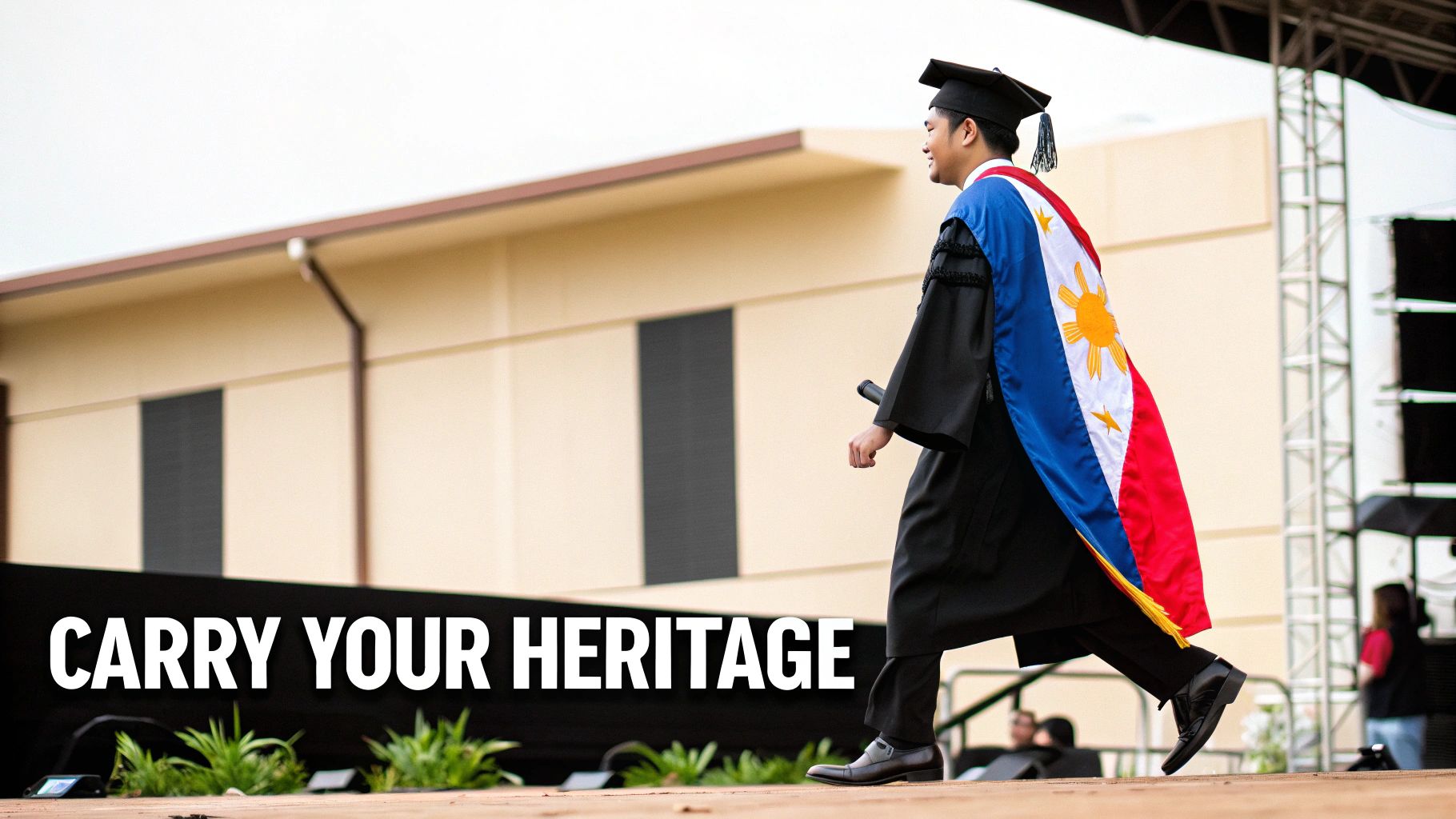 Celebrate Your Graduation: philippine flag graduation stole Essentials ...
