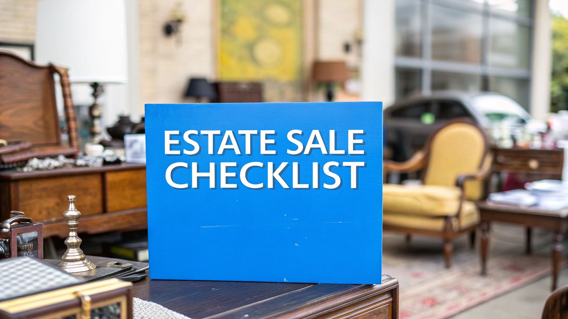 Your Ultimate Estate Sale Checklist: 8 Steps for 2025 | DIYAuctions