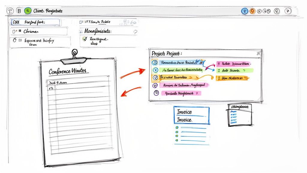 Mastering Meeting Notes Your Conference Minutes Template Guide