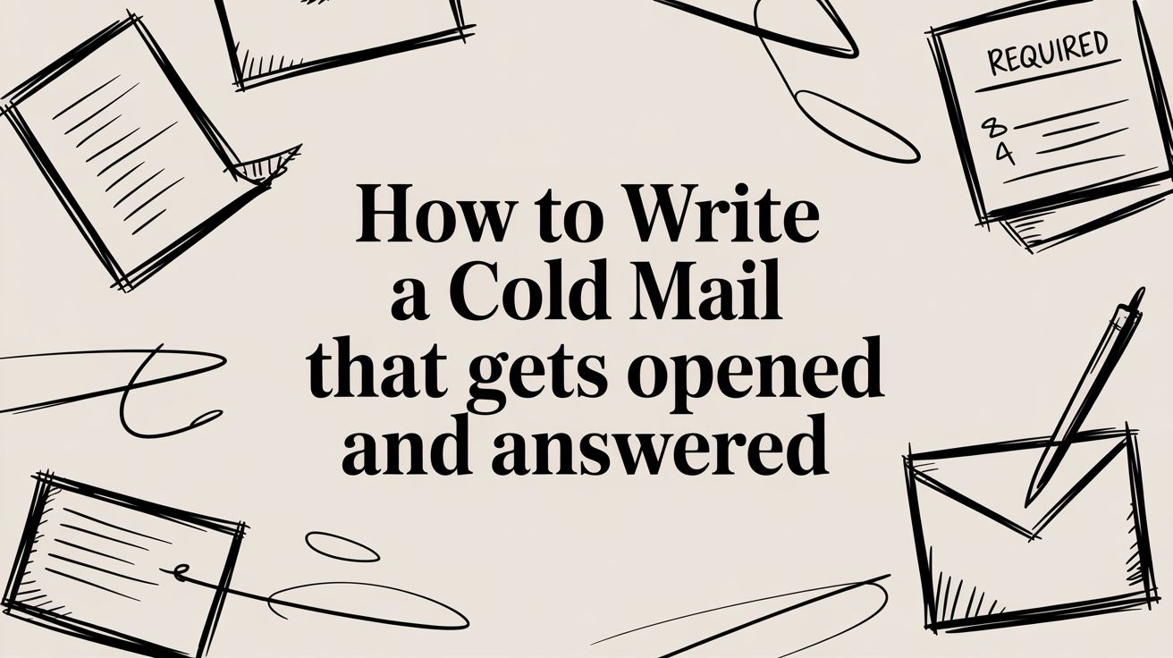 How to Write a Cold Mail That Gets Opened and Answered | Roger Blog