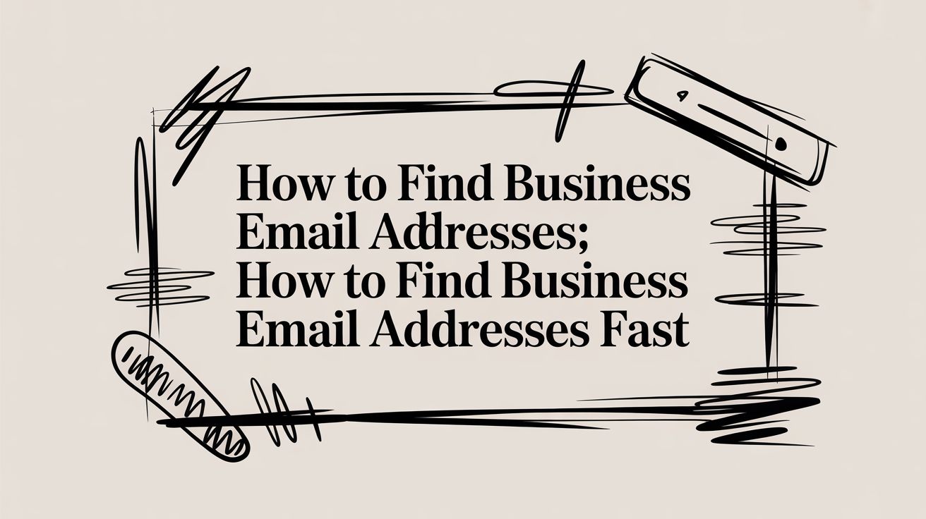 How to Find Business Email Addresses: how to find business email ...
