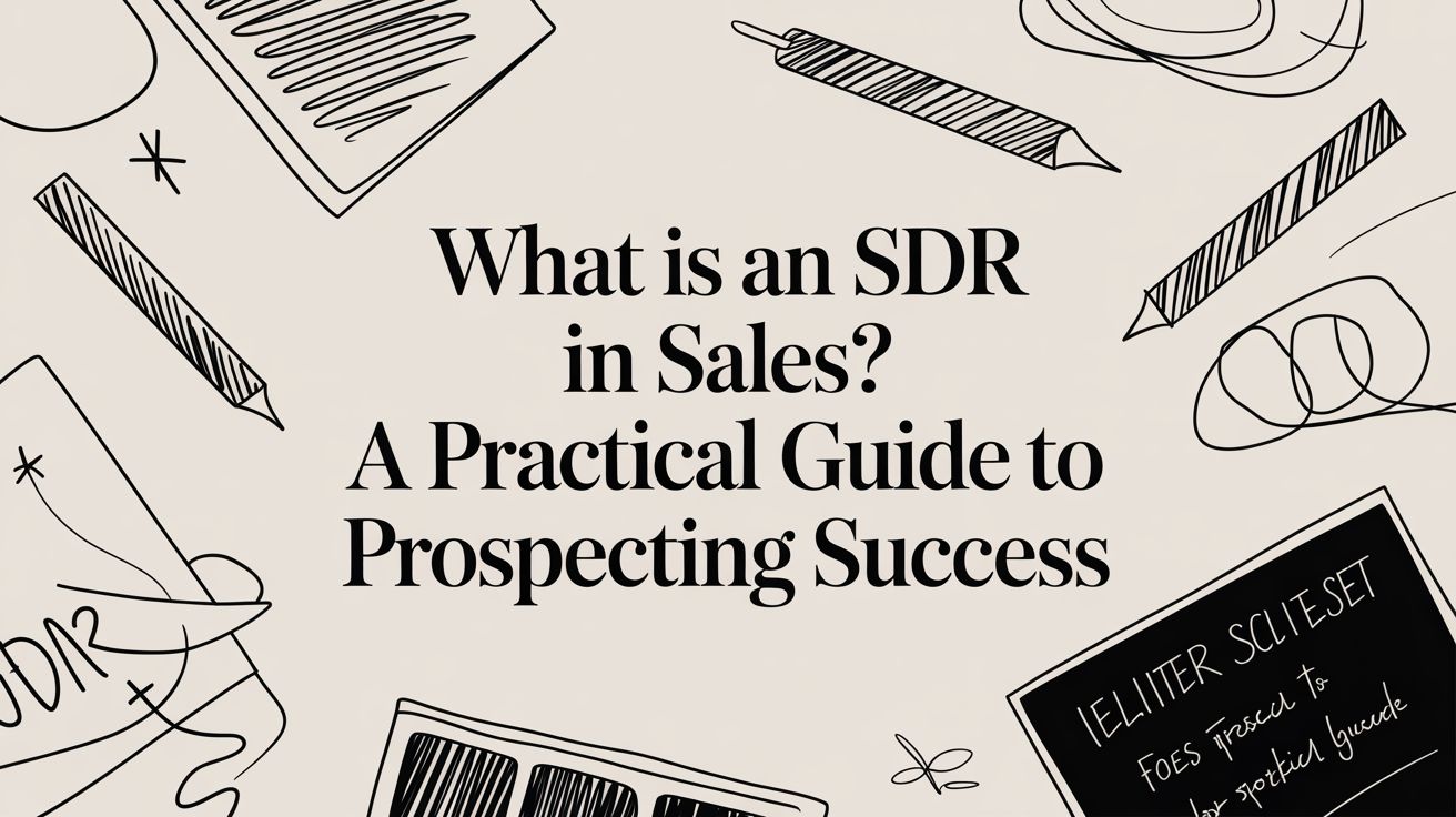 What Is an SDR in Sales? A Practical Guide to Prospecting Success ...