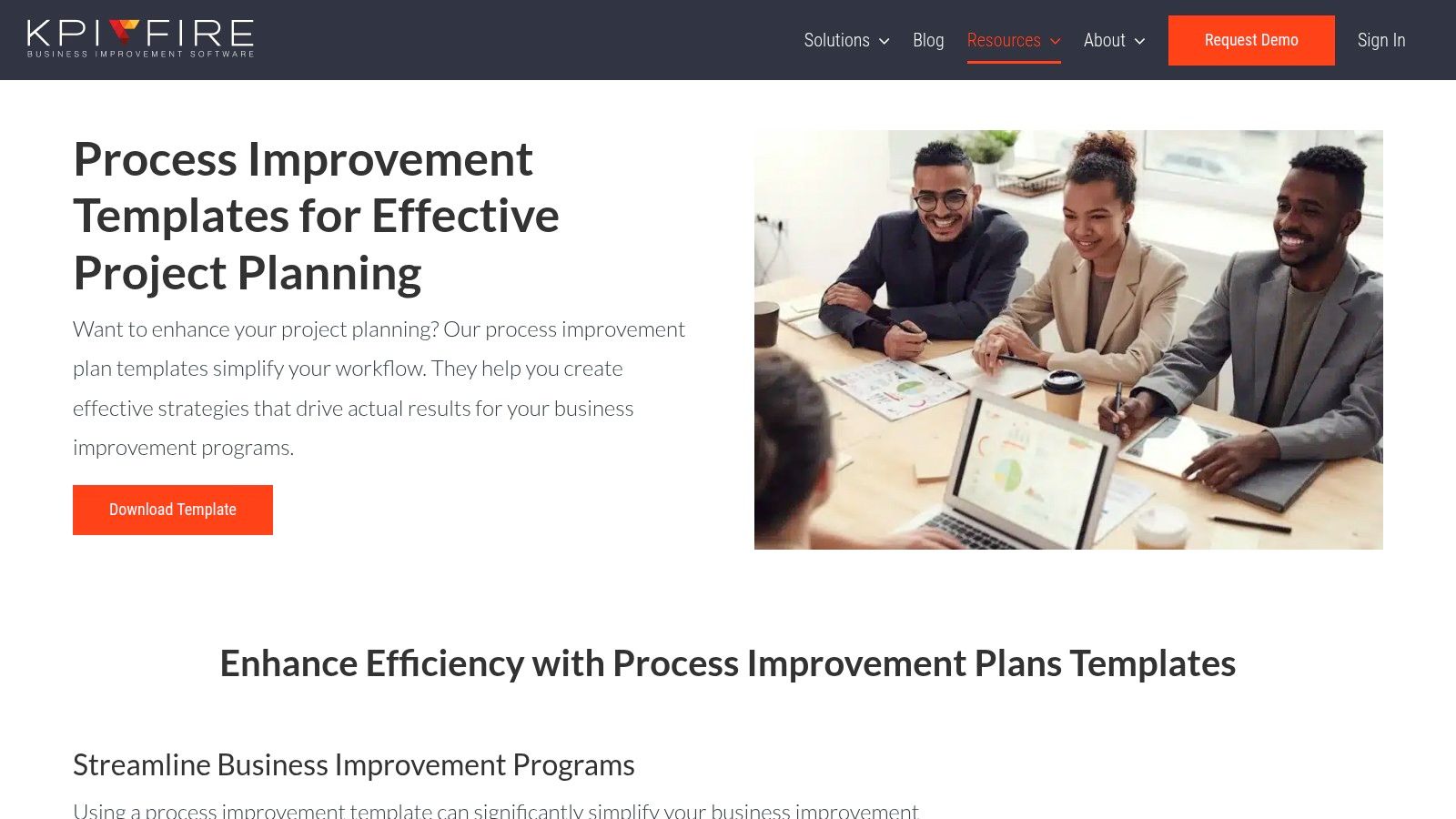 12 Best Process Improvement Plan Template Options for 2025 - Call Criteria