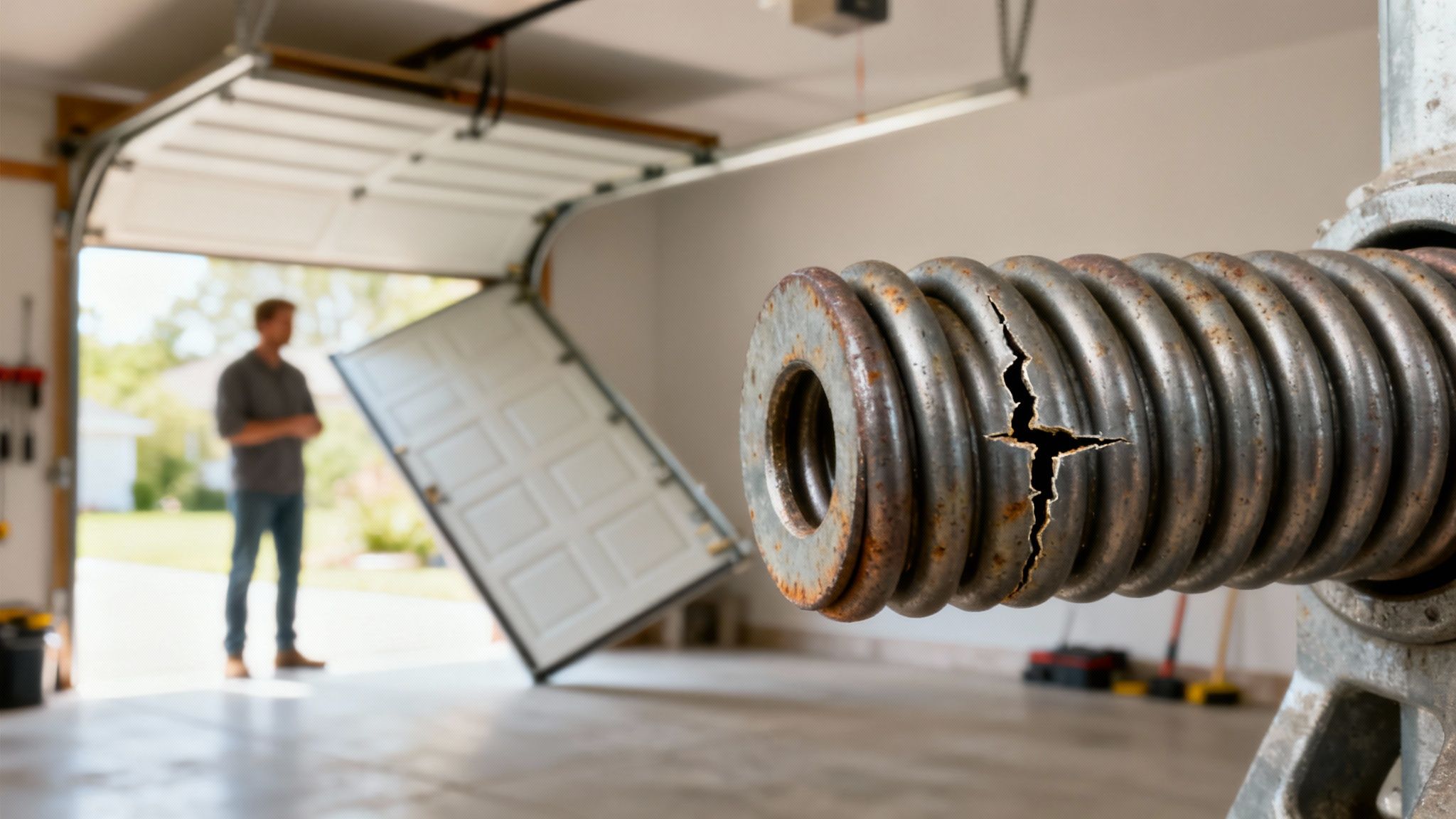 What Is a Torsion Spring Garage Door? A Homeowner's Guide