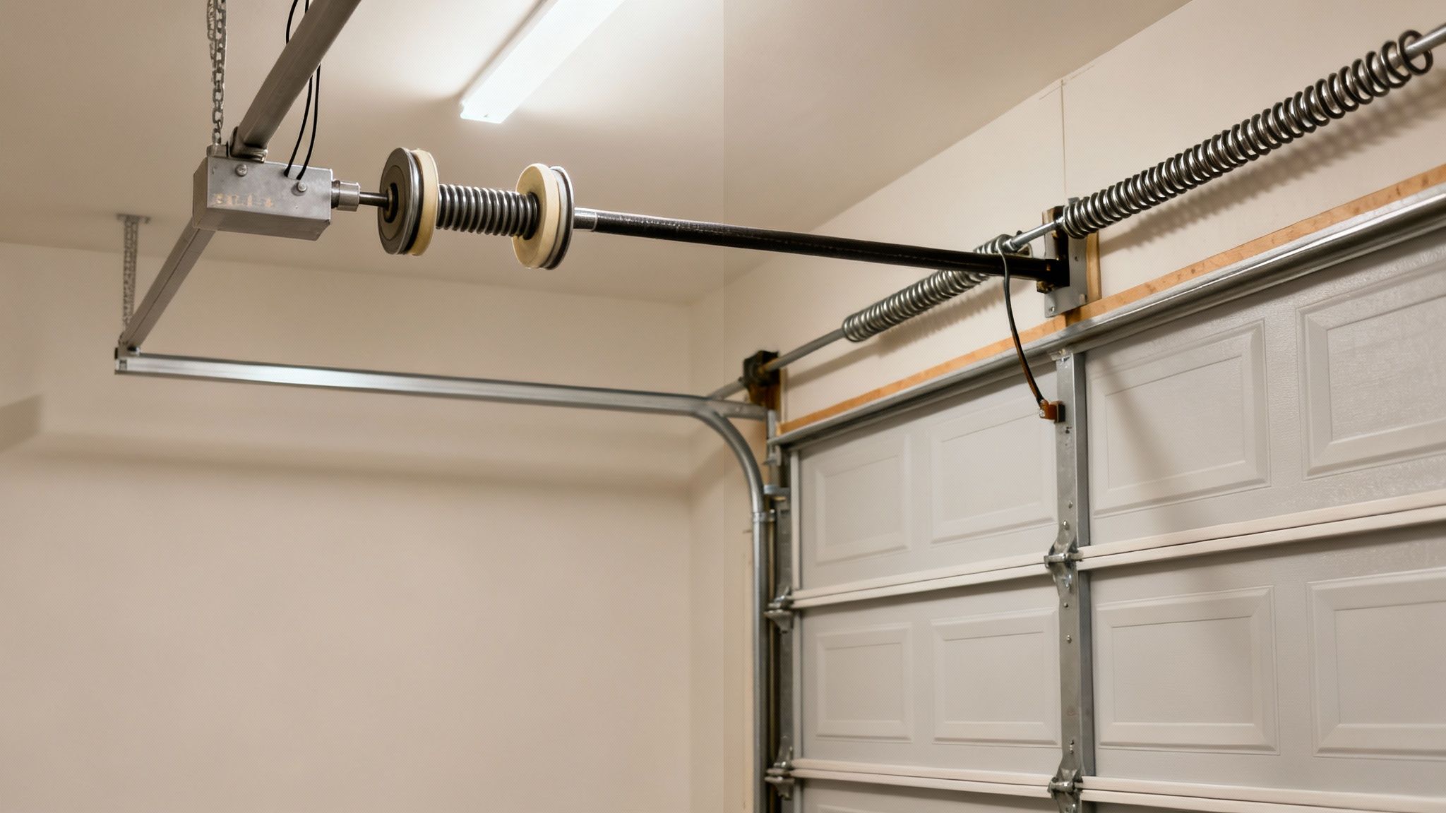 What Is a Torsion Spring Garage Door? A Homeowner's Guide