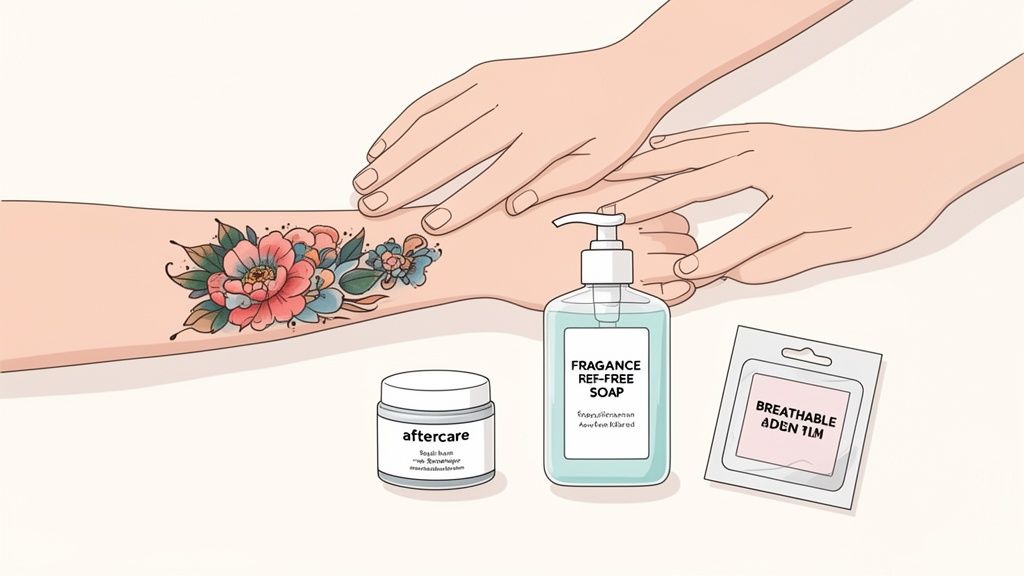 Choosing the Best Tattoo Aftercare Products for Your Ink – Fountainhead NY