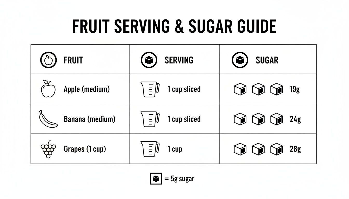 Your Ultimate Fruit Chart Sugar Guide for Healthy Eating