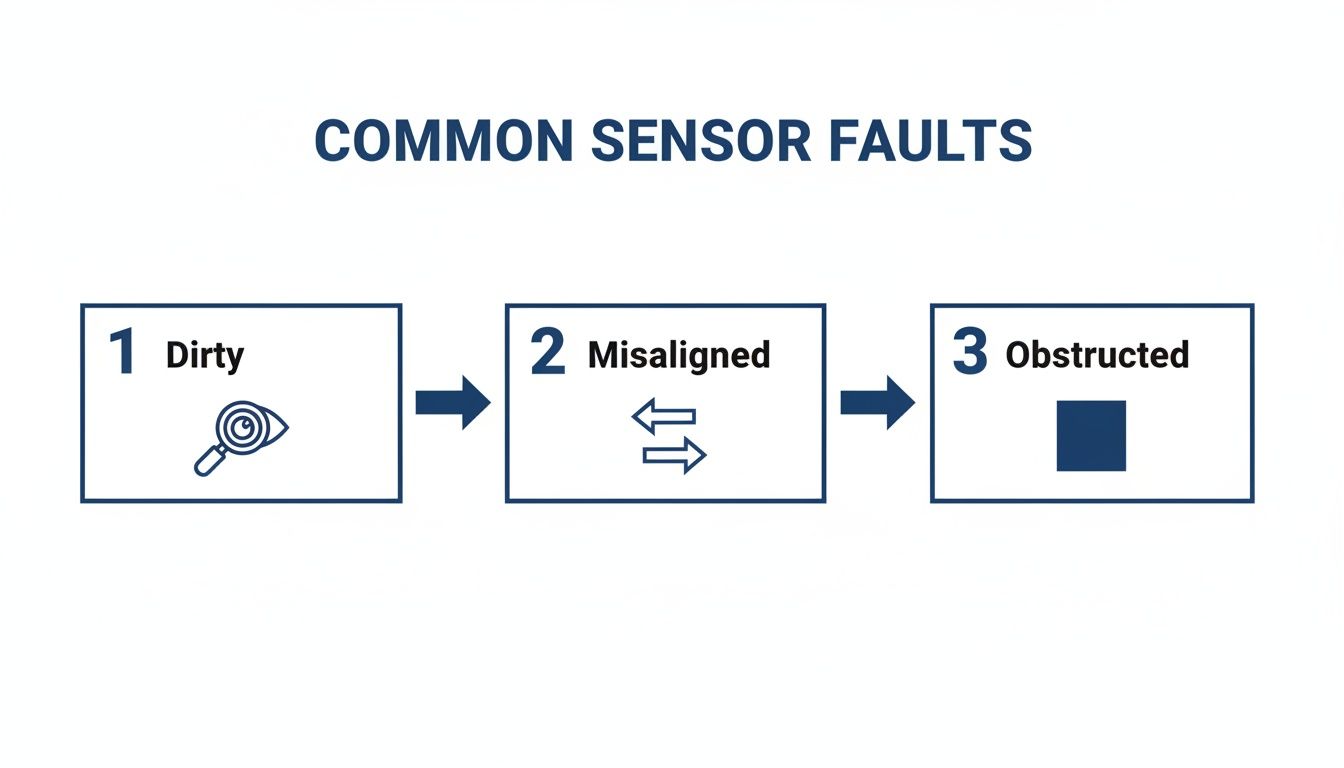 A Homeowner's Guide to Garage Door Sensor Troubleshooting