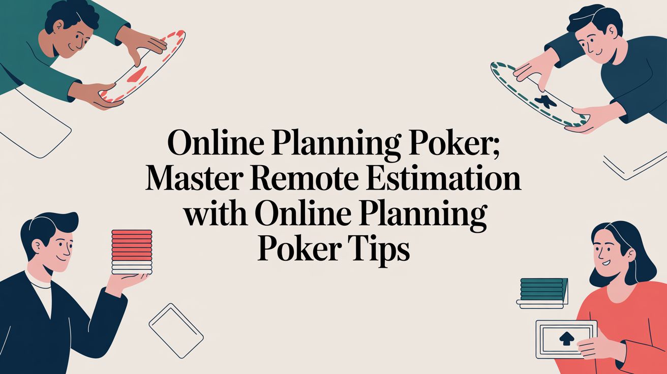 Online Planning Poker: Master Remote Estimation with online planning ...