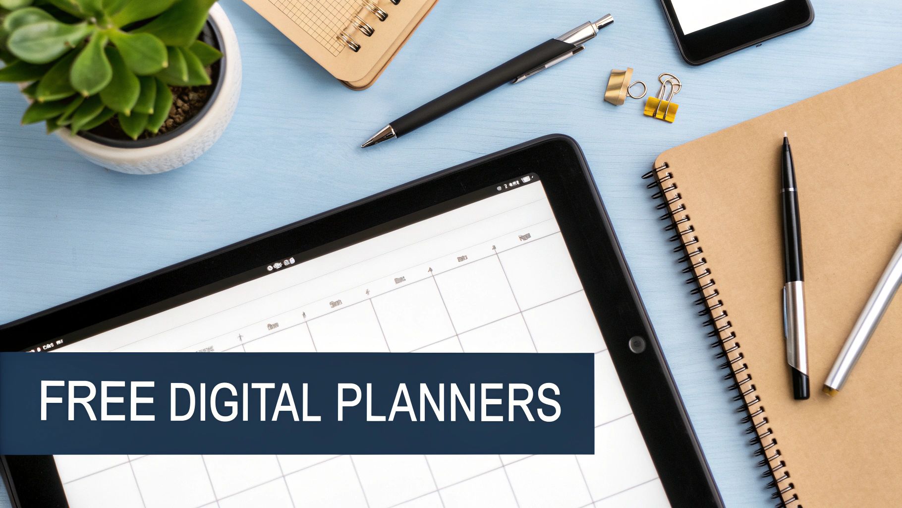 Find the Best Free Digital Planners for Organization and Productivity ...