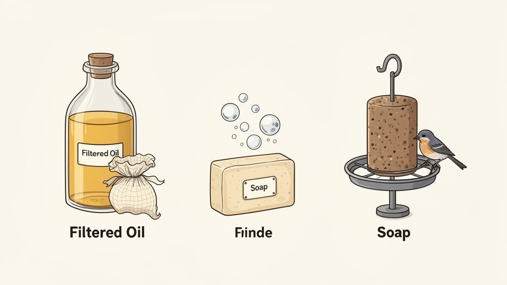 What to do with old cooking oil: Safe disposal, smart reuse, and clean ...