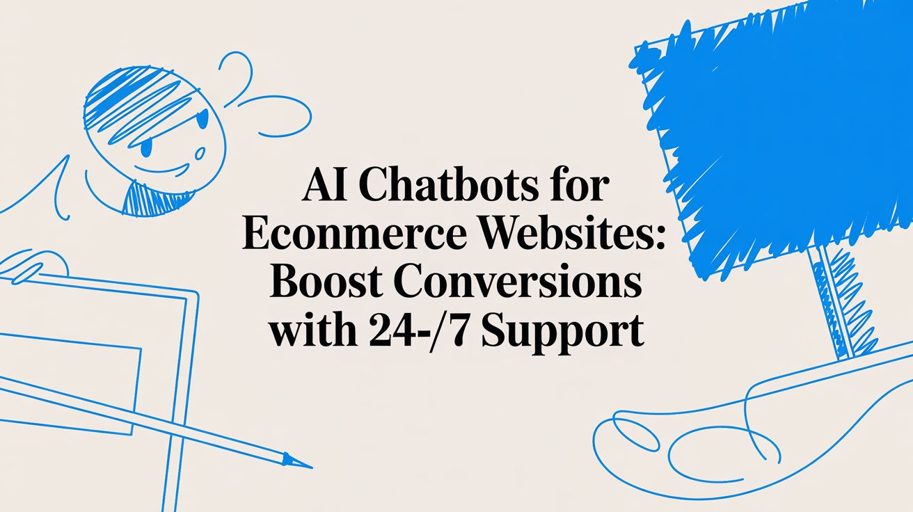 How AI Chatbots for eCommerce Websites Boost Conversions with 24/7 Support