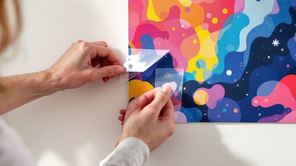 How to Hang Posters Without a Frame: Easy Tips & Tricks