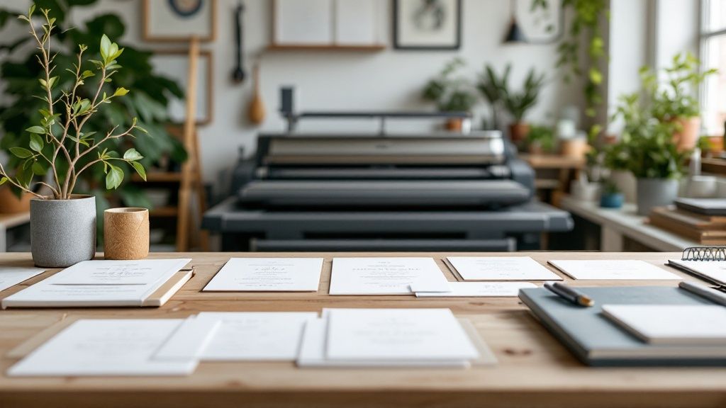 What Is Letterpress Printing A Modern Guide