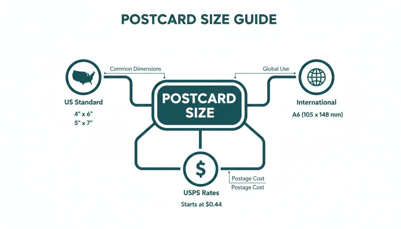 The Ultimate Postcard Size Standard Guide for Marketers